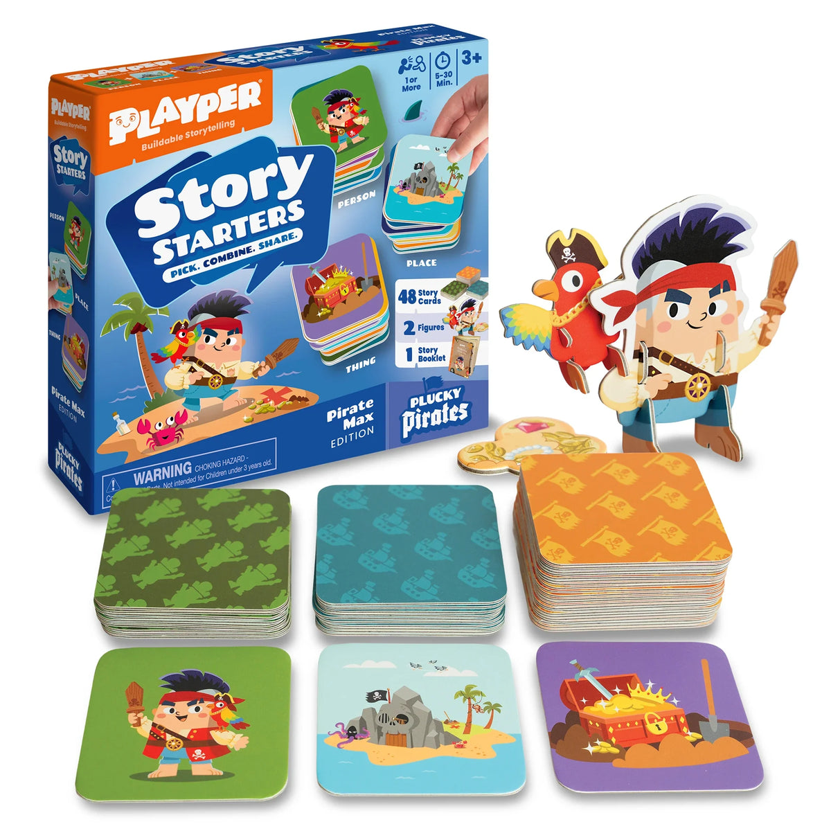 Story Starters: Create a Story Cards for Kids - Pirate Max Edition ...