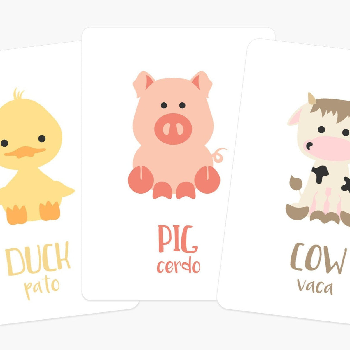 Farm Animal Flashcards – The Autism Store