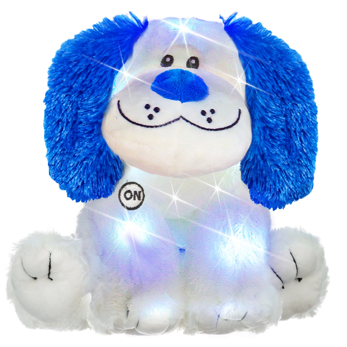Rainbow Lites Puppy Dog Glow Plush LED Night Light Up Stuffed Animal ...
