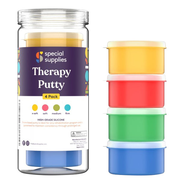 Therapy Putty (Primary Colors): 4 Pack – The Autism Store