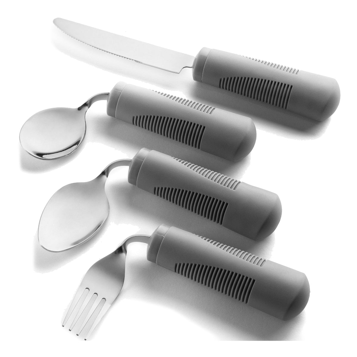 Adaptive Utensils - Weighted and Bendable 6 oz. Arthritis Aid Silverwa ...