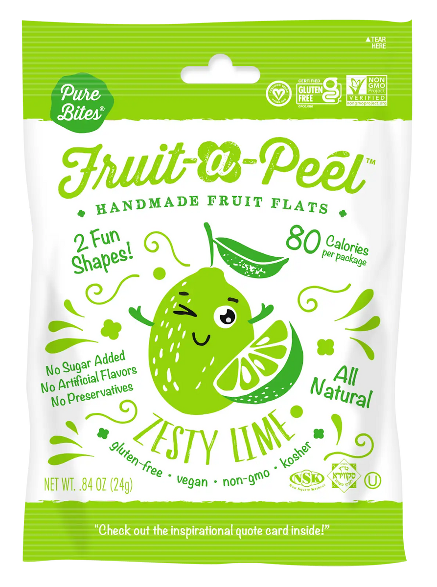 Fruit-a-Peel Zesty Lime Fruit Flats – The Autism Store