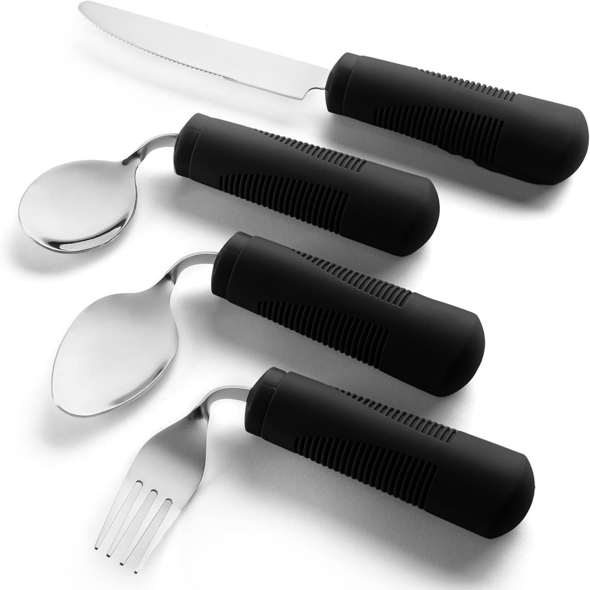 Adaptive Utensils - Weighted and Bendable 6 oz. Arthritis Aid Silverwa ...