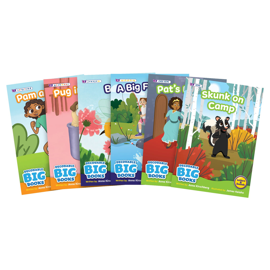Decodable Big Books Fiction – The Autism Store