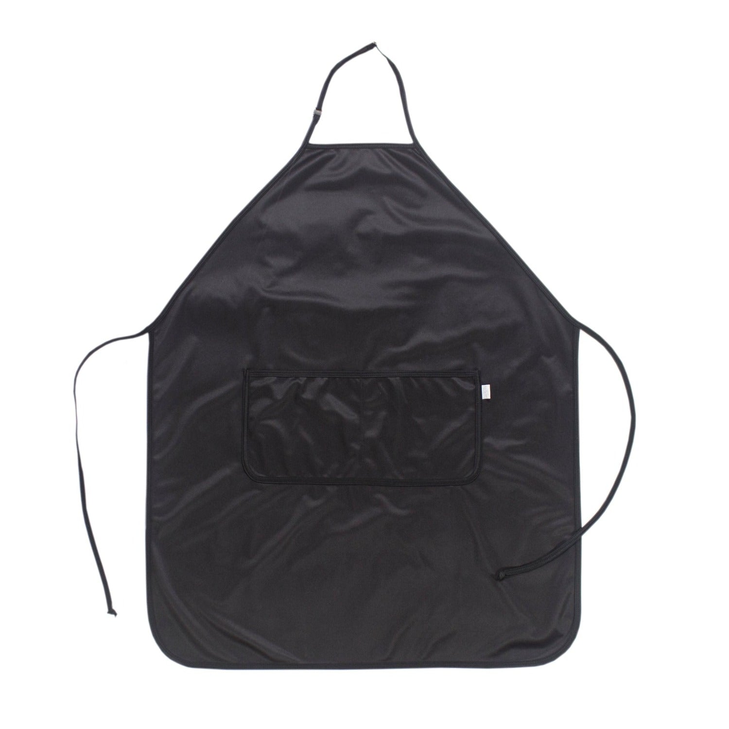 Solid Black Minimalist Apron - fits sizes youth small through adult 2X ...