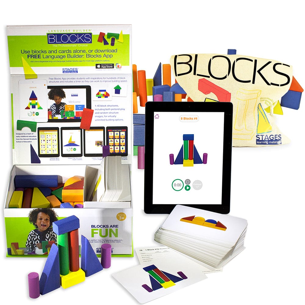 Language Builder Blocks with Additional Blocks Add On – The Autism Store