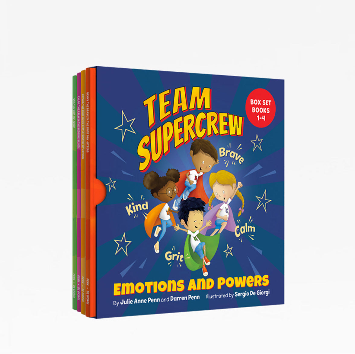 Emotions and Powers - 4 Book Box Set (books 1-4) – The Autism Store