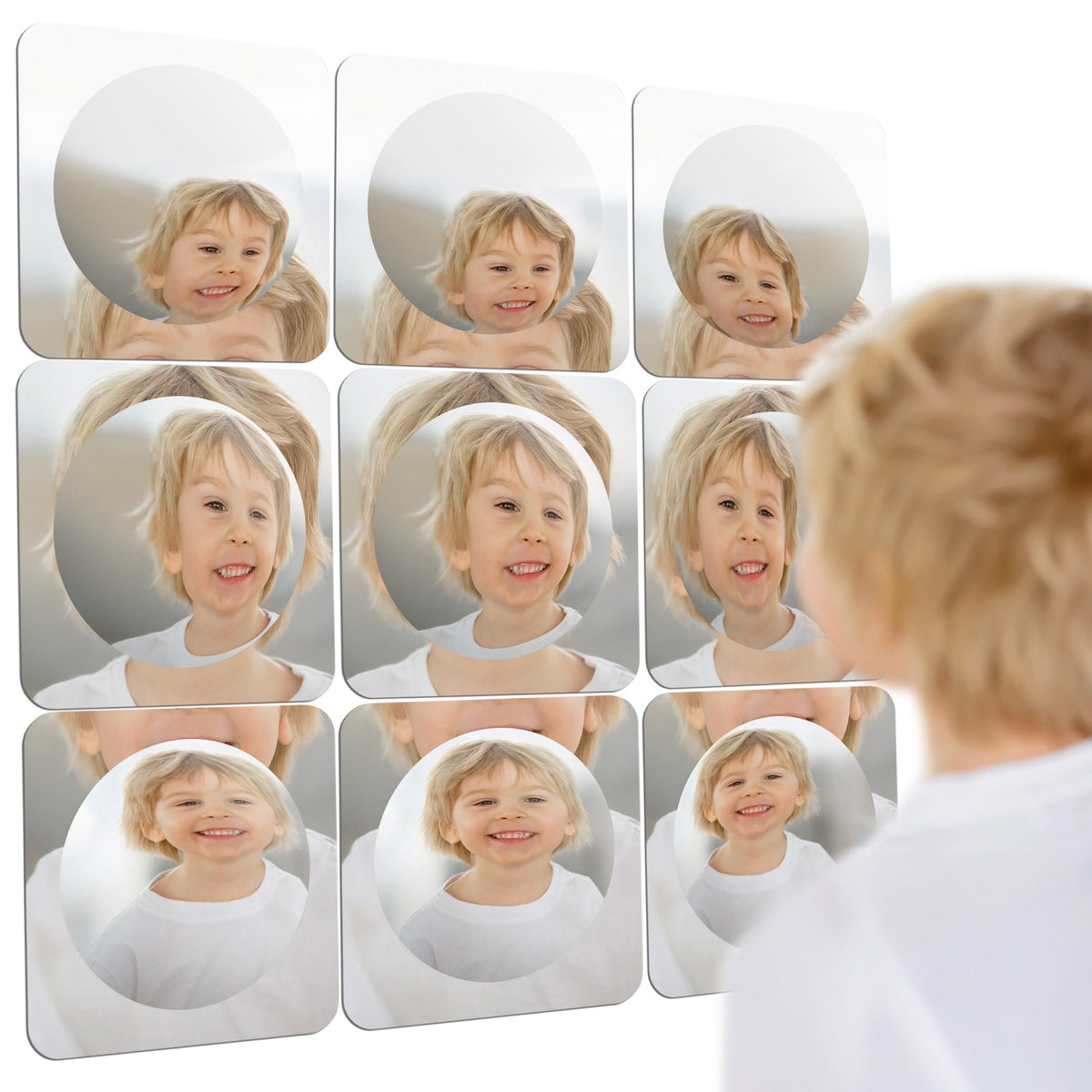 Special Supplies Sensory Bubble Wall Mirror - Interactive Acrylic Mirr ...