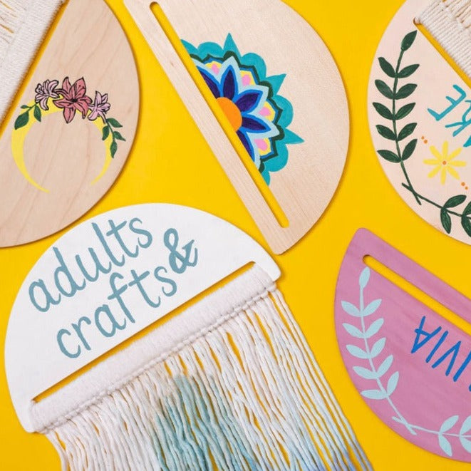Dip Dyed Wall Hanging Kit – The Autism Store