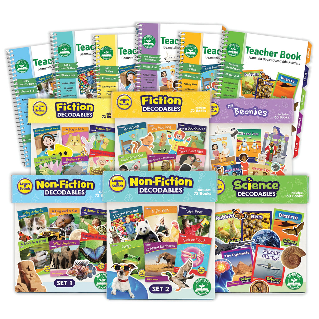 Letters & Sounds Decodable Readers Single Complete Kit – The Autism Store