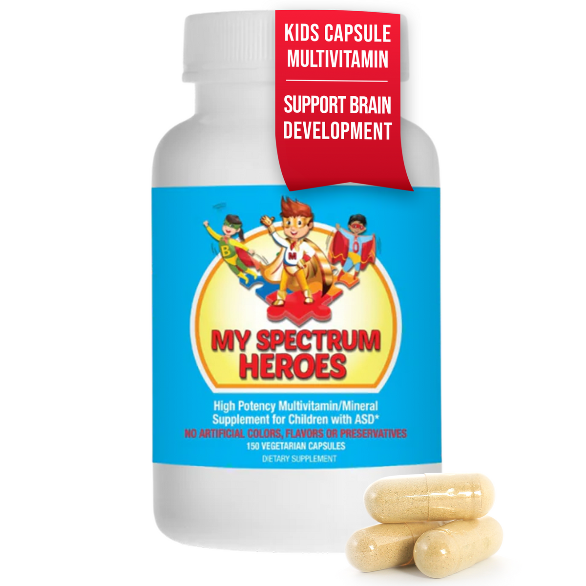 Multivitamin Mineral Plus Capsules – The Autism Store