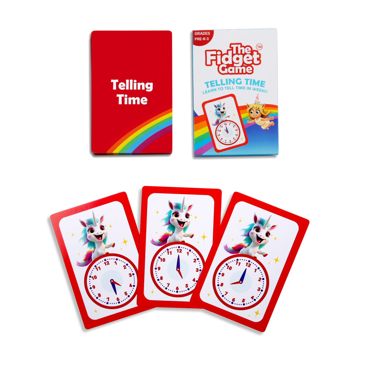 Telling Time Card Pack – The Autism Store