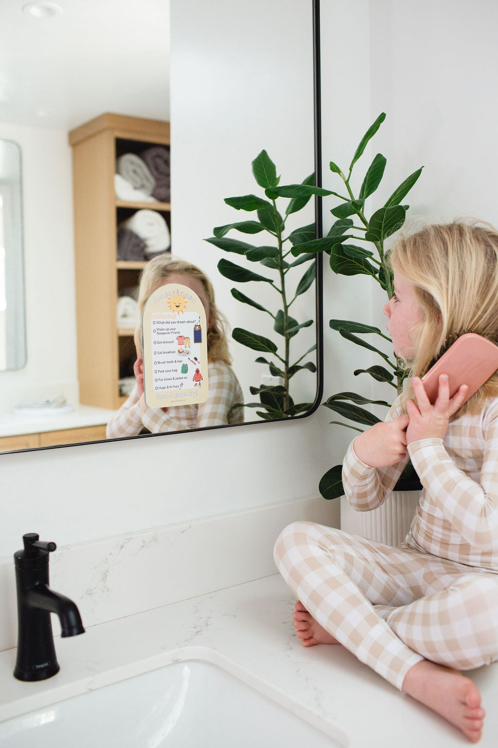 Fawn in Nap time sleeping bag with morning checklist – The Autism Store