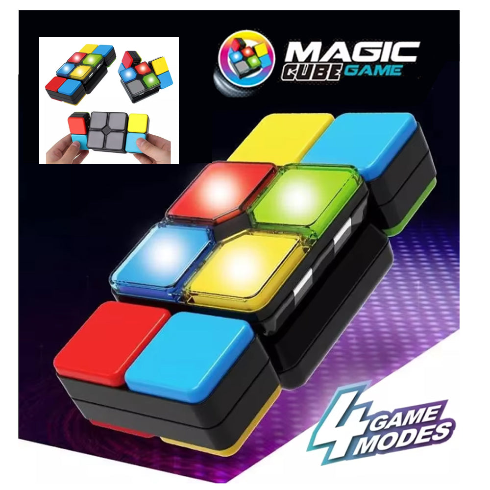 Magic Cube Flip Slide Match Memory Game Electronic Handheld Fidget Toy ...