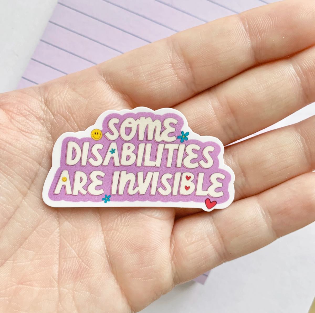 Some Disabilities Are Invisible Sticker – The Autism Store