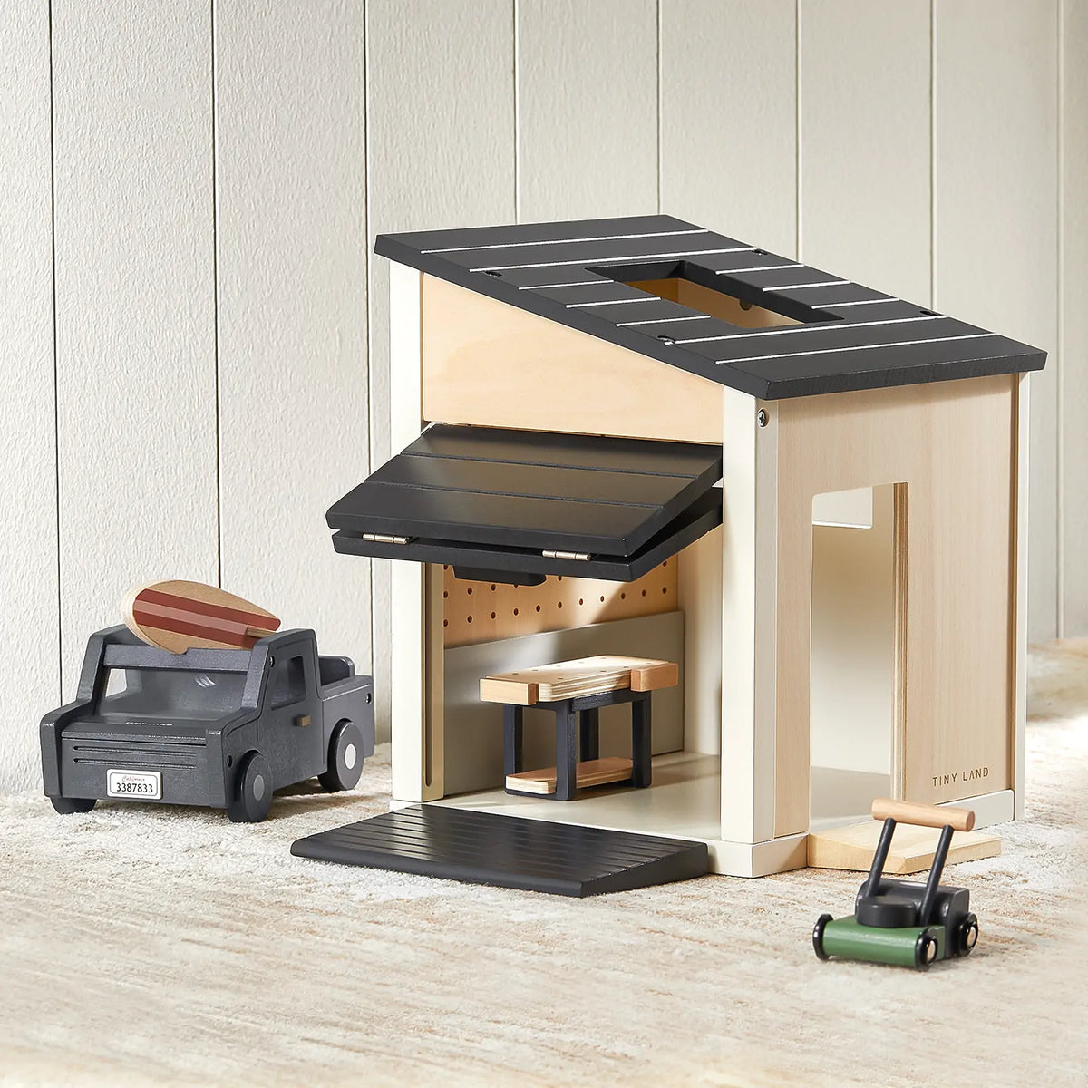 Tiny Land® Wooden Dollhouse - Garage – The Autism Store