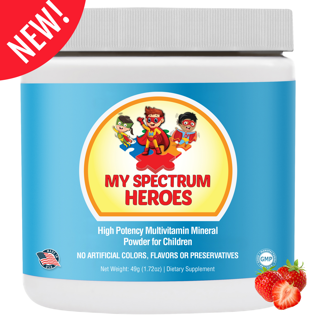 Children's Multivitamin Mineral Plus Powder – The Autism Store