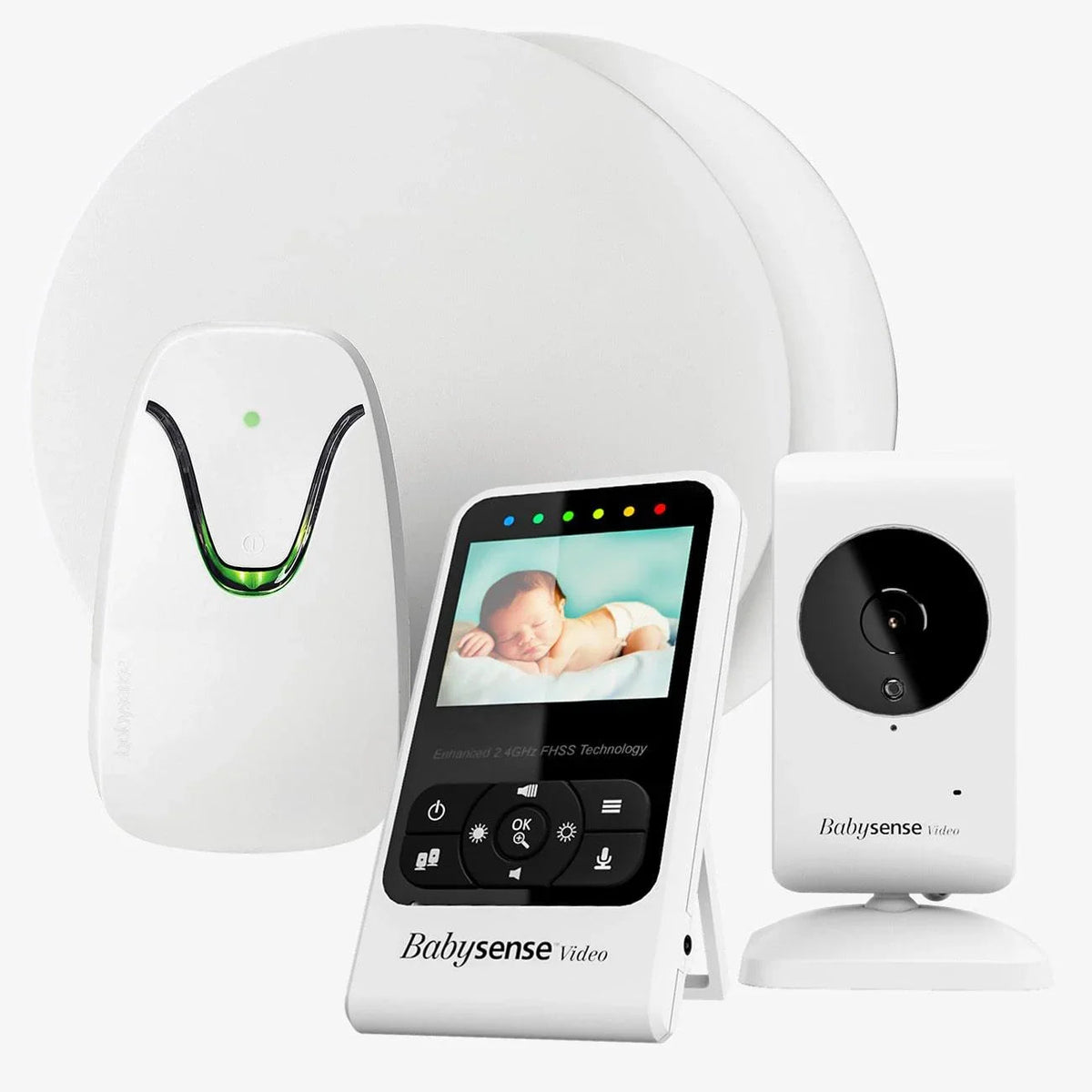 Babysense 7 & V24: Video Baby Monitor with Breathing Motion Detection ...