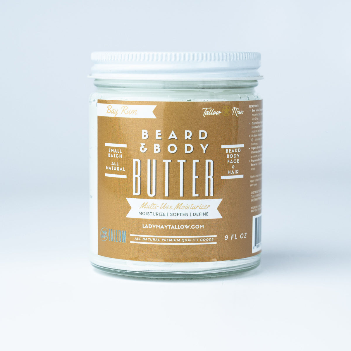 Bay Rum | Tallow Beard + Body Butter for Men – The Autism Store