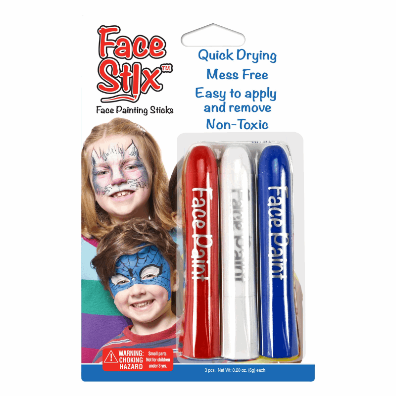 Face Paint Stix, Set of 3 – The Autism Store