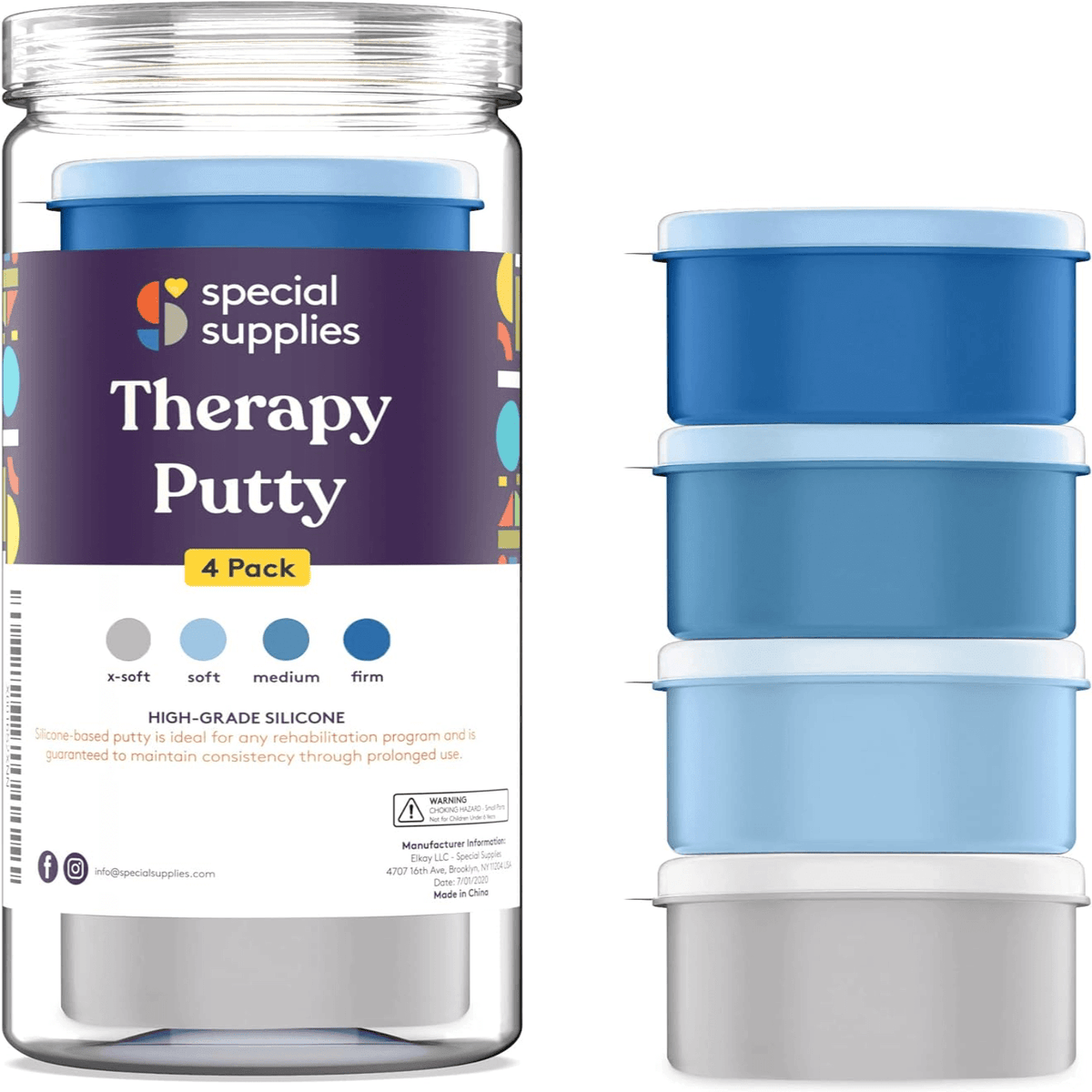 Therapy Putty (Ocean Colors): 4 Pack – The Autism Store