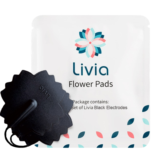 Livia Black Flower Pads – The Autism Store